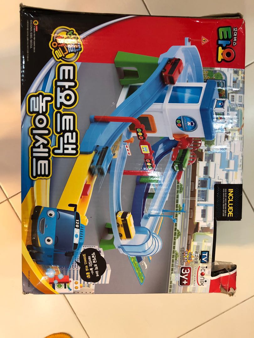 Tayo Tayo the little bus track playing toy set, Hobbies & Toys, Toys ...