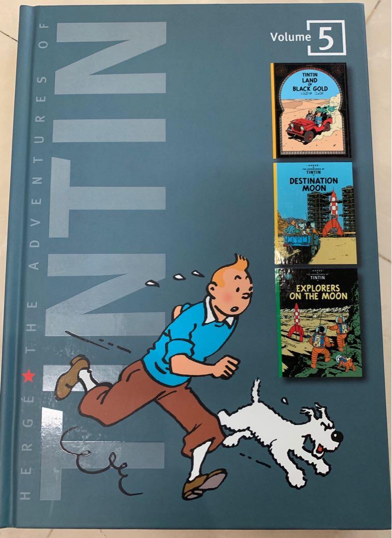 Tin Tin Comic Complete Series, Hobbies & Toys, Books & Magazines ...