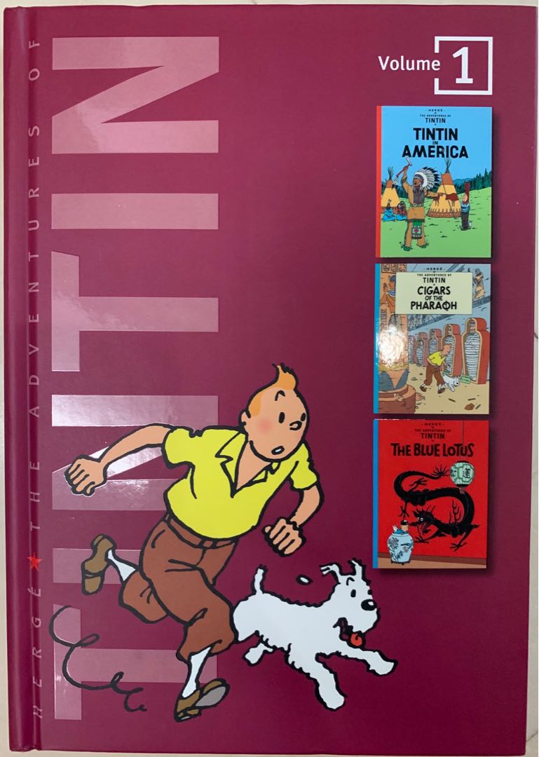 Tin Tin Comic Complete Series, Hobbies & Toys, Books & Magazines ...