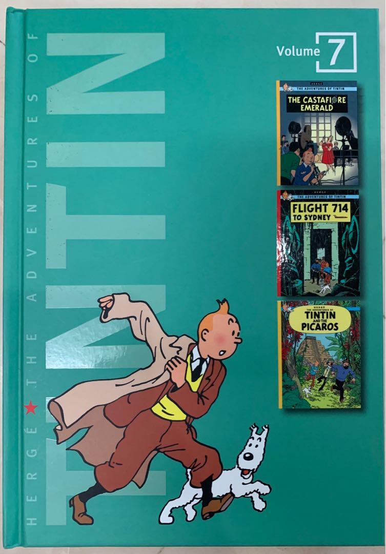 Tin Tin Comic Complete Series, Hobbies & Toys, Books & Magazines ...