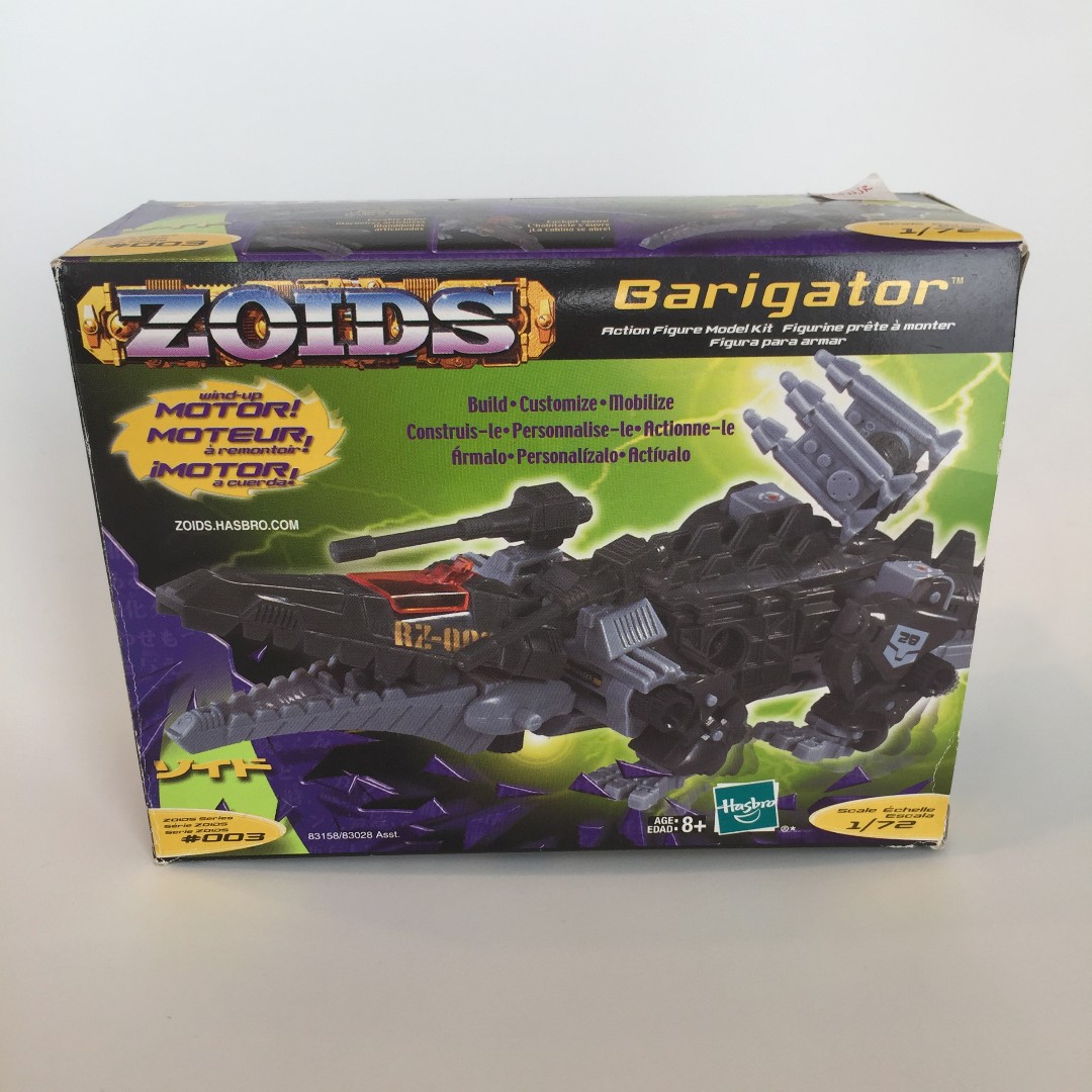 Barigator Zoids NAR 95% Complete Crocodile Hasbro, Hobbies & Toys ...