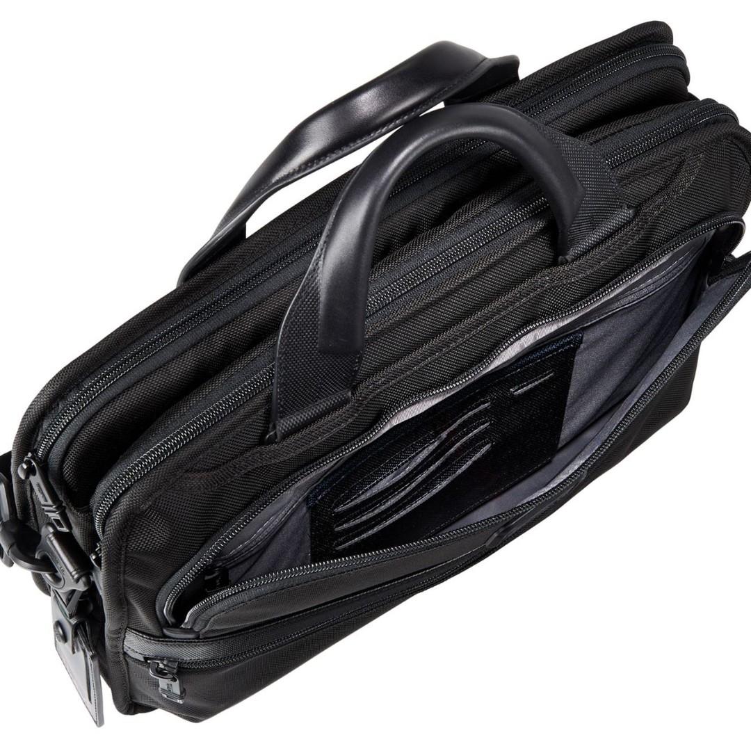 Brand New Triple Compartment Brief Tumi Alpha 2 briefcase, Men's ...