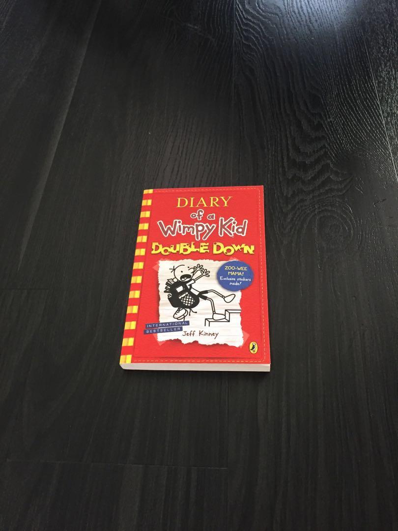 Diary of a Wimpy kid Double Down, Hobbies & Toys, Books & Magazines ...