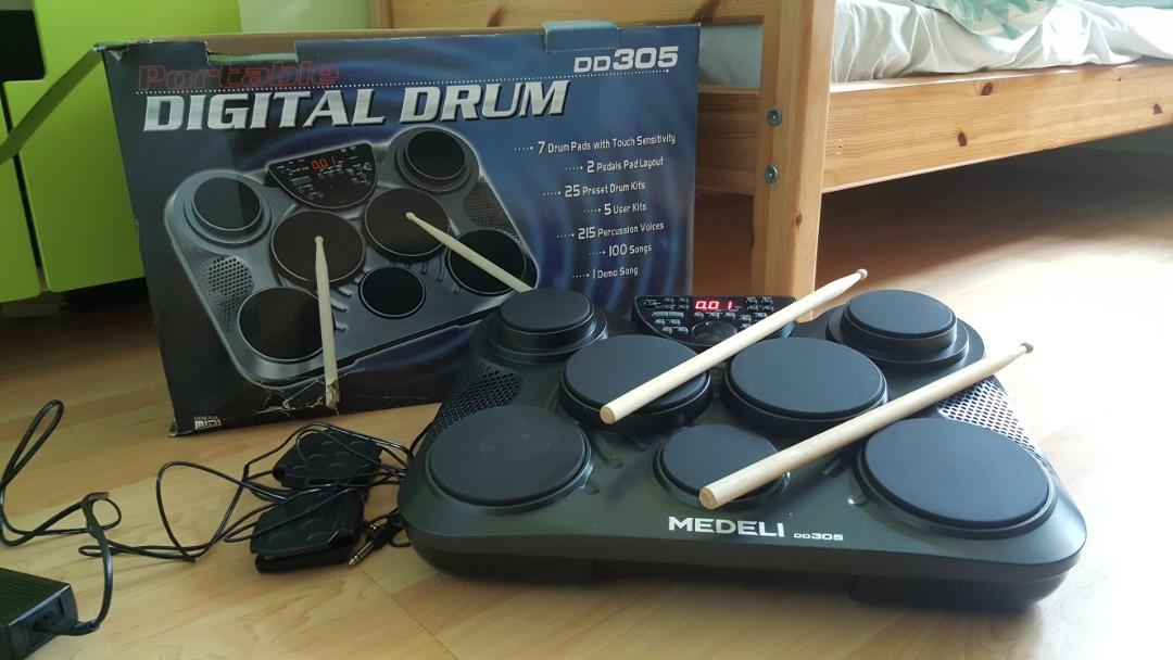 DIGITAL DRUM ( DD 305 ), Hobbies & Toys, Music & Media, Musical ...
