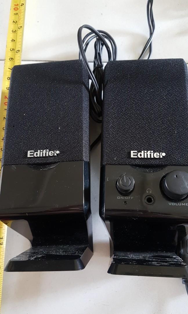 Edifier table standing speakers with mic, Audio, Soundbars, Speakers ...