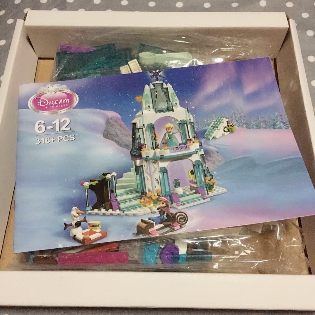 Frozen Elsa Ice Castle Building Blocks, Hobbies & Toys, Toys & Games on ...