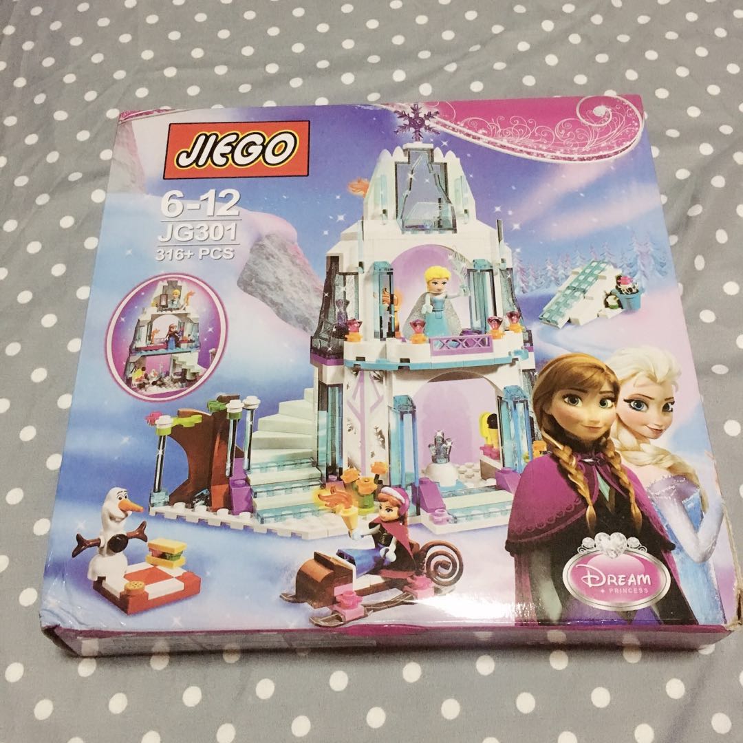 Frozen Elsa Ice Castle Building Blocks, Hobbies & Toys, Toys & Games on ...