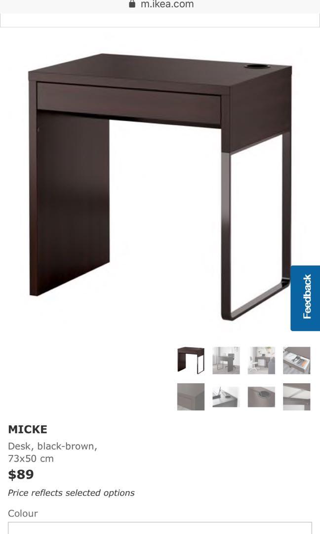 IKEA Study Table, Furniture & Home Living, Furniture, Tables & Sets on ...