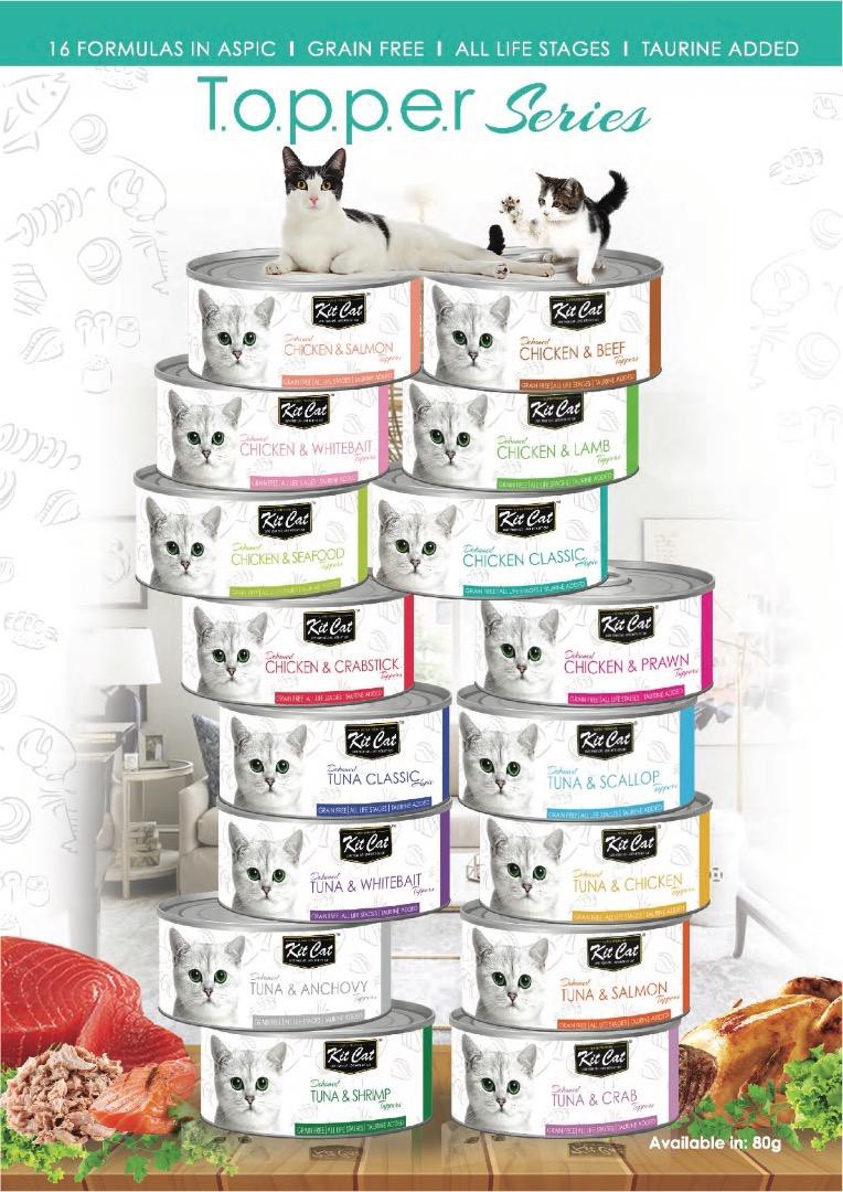 Kit Cat 80g, Pet Supplies, For Cats, Cat Food on Carousell
