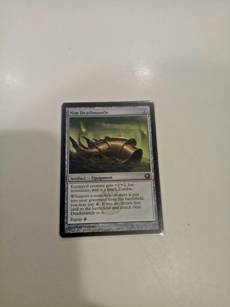 Magic: the Gathering (MTG) - Nim Deathmantle (SOM), Hobbies & Toys ...