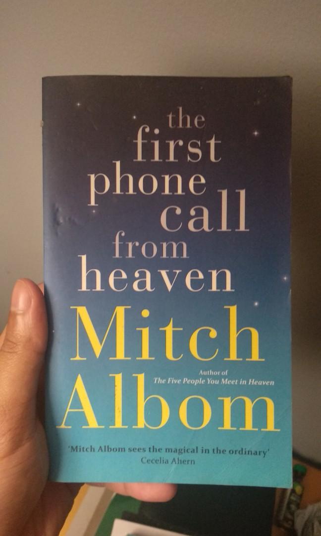 Mitch Albom - The First Phone Call From Heaven, Hobbies & Toys, Books ...
