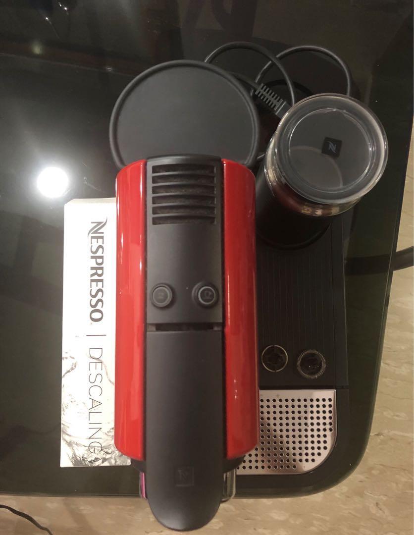 Nespresso Citiz (Red) and Milk Coffee Machine, TV & Home Appliances ...