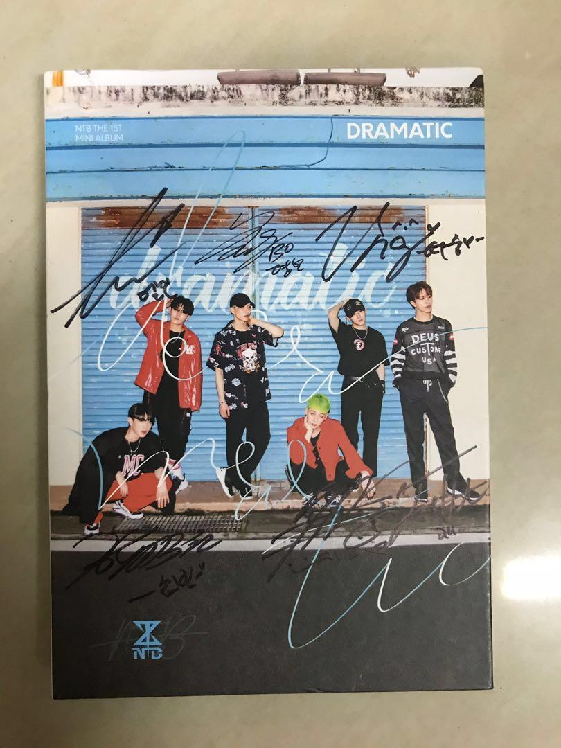 NTB The 1st Mini Album-DRAMATIC (LIMITED EDITION with SIGNATURE) , Hobbies & Toys, Collectibles ...