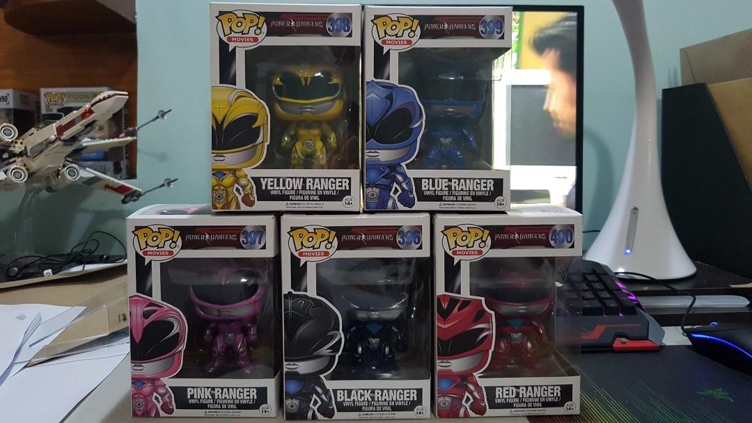 POP FUNKO SET [POWER RANGERS & JOLLIBEE], Hobbies & Toys, Toys & Games ...