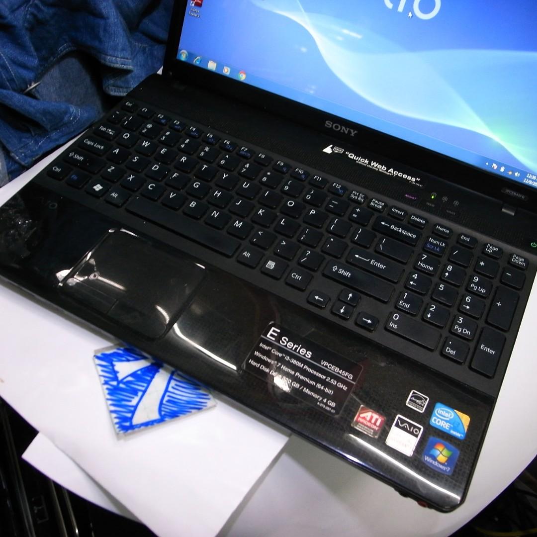 Sony VAIO E i3 500GB 4GB AMD GPU 15 Inch Sold OUT, Computers & Tech ...