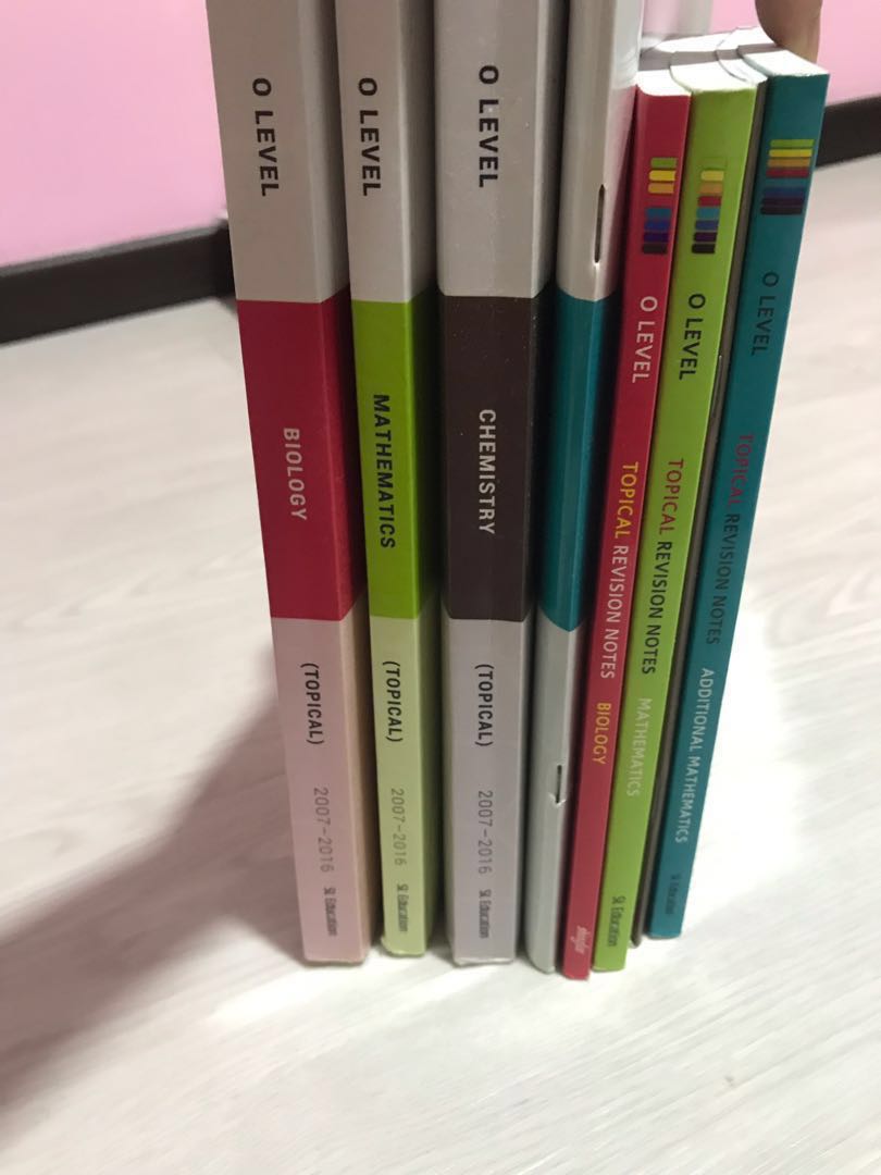 Ten Year Series Secondary O Level All Subjects, Hobbies & Toys, Books ...