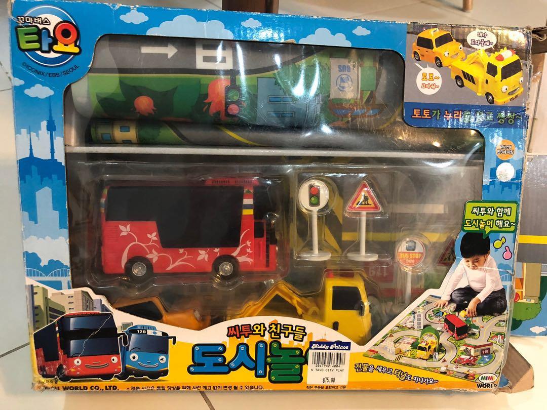 The Little Bus Tayo City Play Toy Set, Hobbies & Toys, Toys & Games on ...