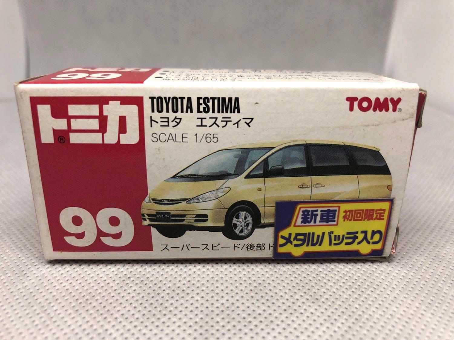 Tomica no 99 Toyota estima, Hobbies & Toys, Toys & Games on Carousell
