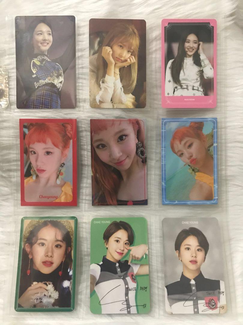 Twice Photocards / Chaeyoung Photocard, Hobbies & Toys, Memorabilia ...