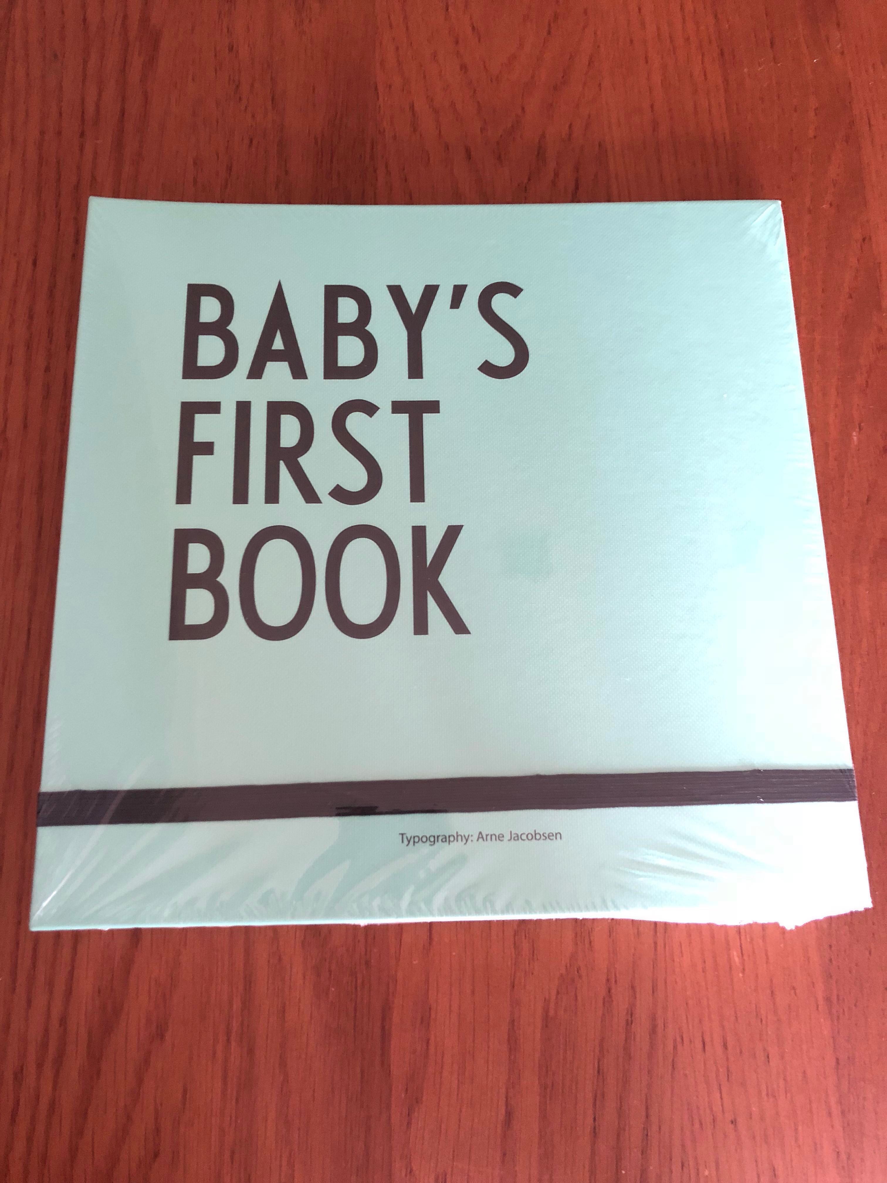Typography Baby’s First Book, Babies & Kids, Infant Playtime on Carousell