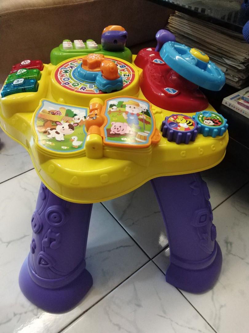 Vtech play and learn table, Babies & Kids, Baby Nursery & Kids ...