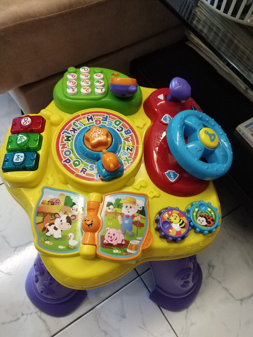 Vtech play and learn table, Babies & Kids, Baby Nursery & Kids ...