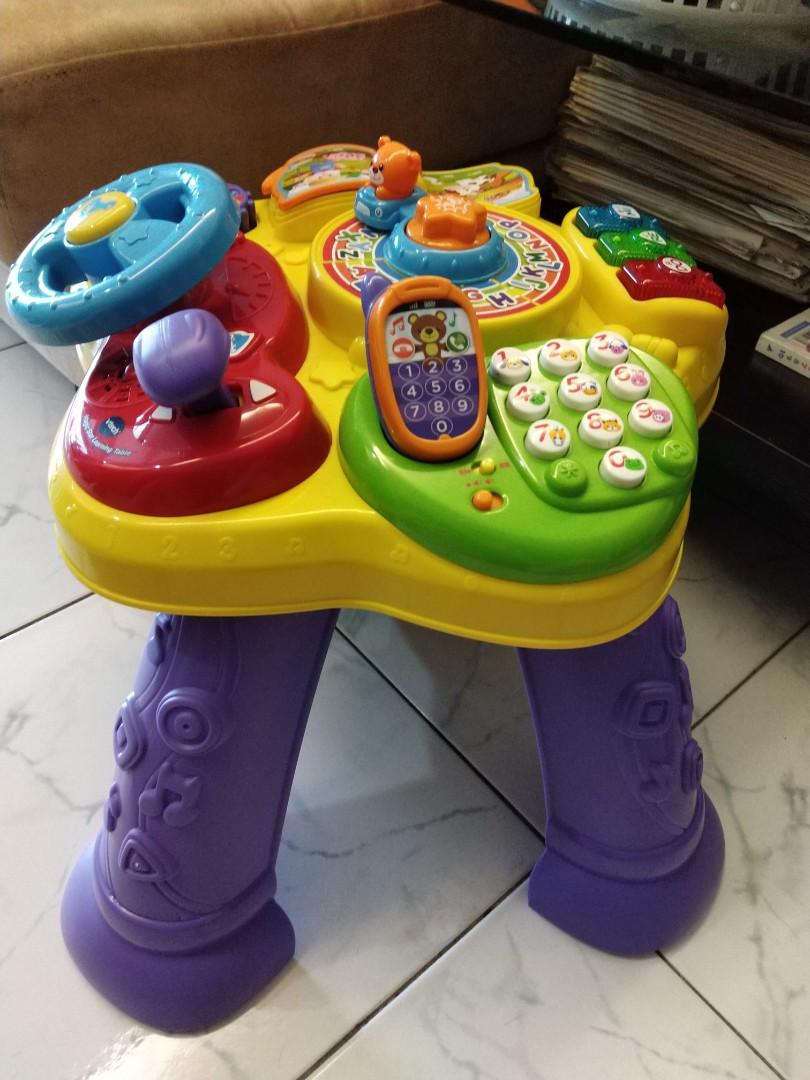 Vtech play and learn table, Babies & Kids, Baby Nursery & Kids ...