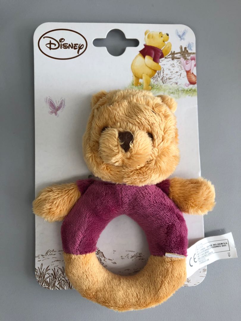 Winnie the Pooh Rattle, Hobbies & Toys, Toys & Games on Carousell