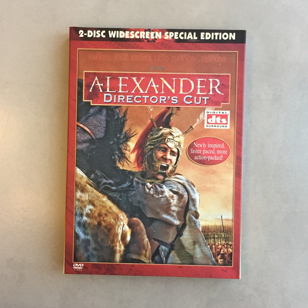 Alexander Director's Cut Region 1 DVD, Hobbies & Toys, Music & Media ...