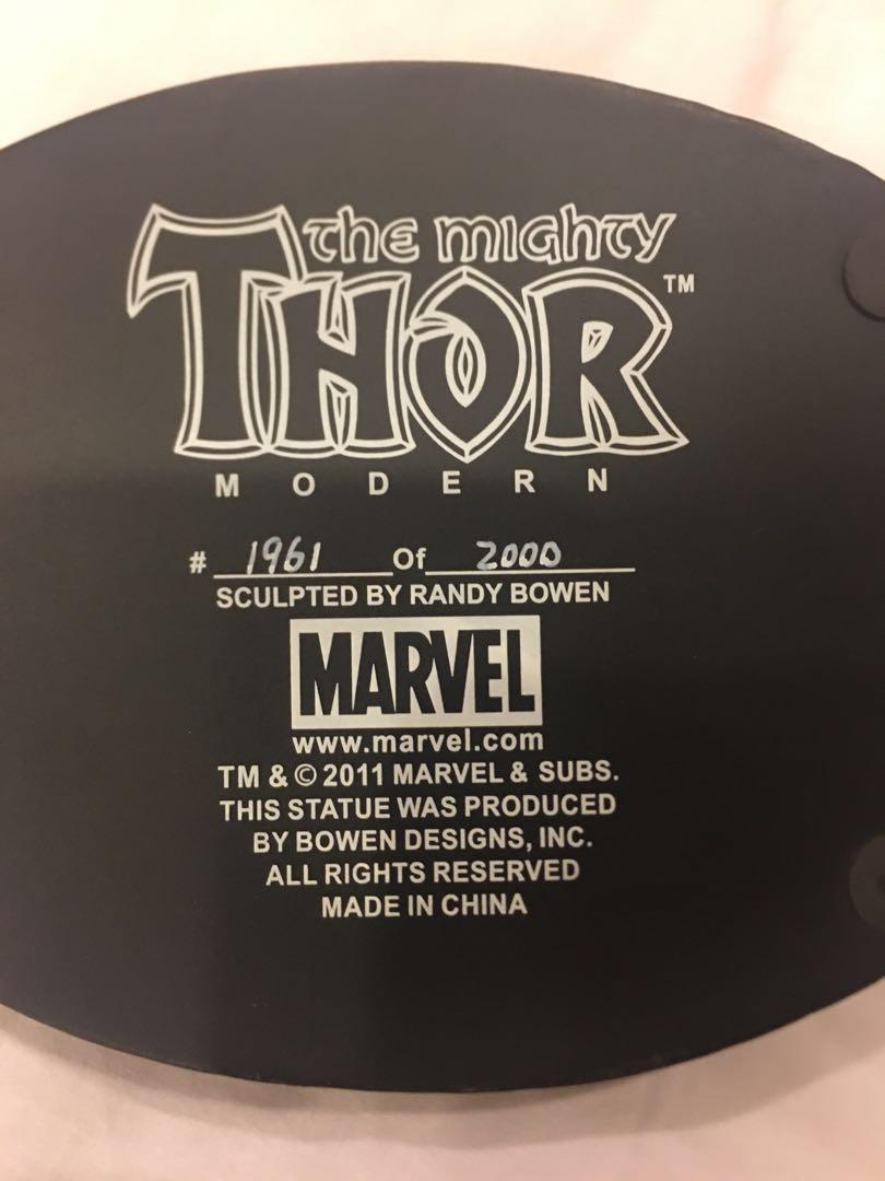 Bowen modern thor statue, Toys & Games, Bricks & Figurines on Carousell