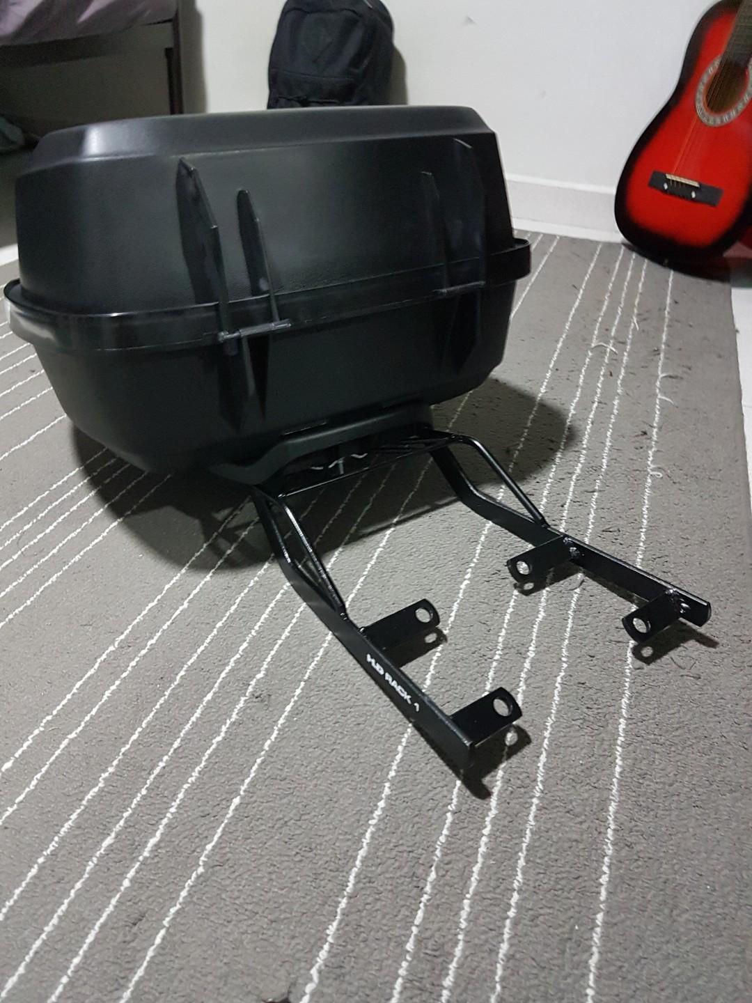 Brand new kappa box with rack, Motorcycles, Motorcycle Accessories on ...