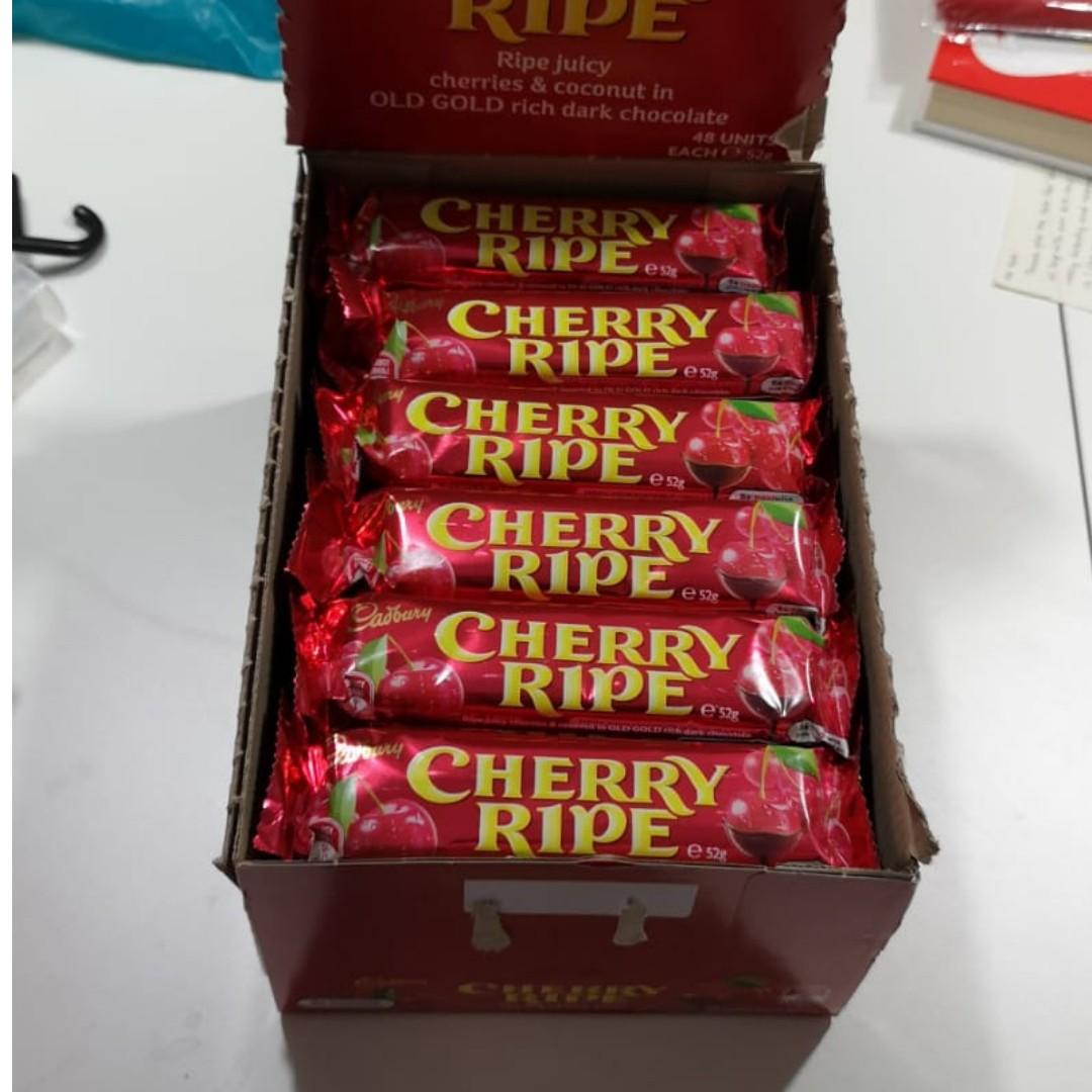 Cadbury Cherry Ripe 52g, Food & Drinks, Packaged & Instant Food on ...