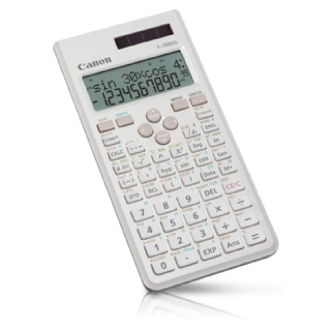 Canon Calculator Scientific F-788SG - 2-Line Display Scientific ...