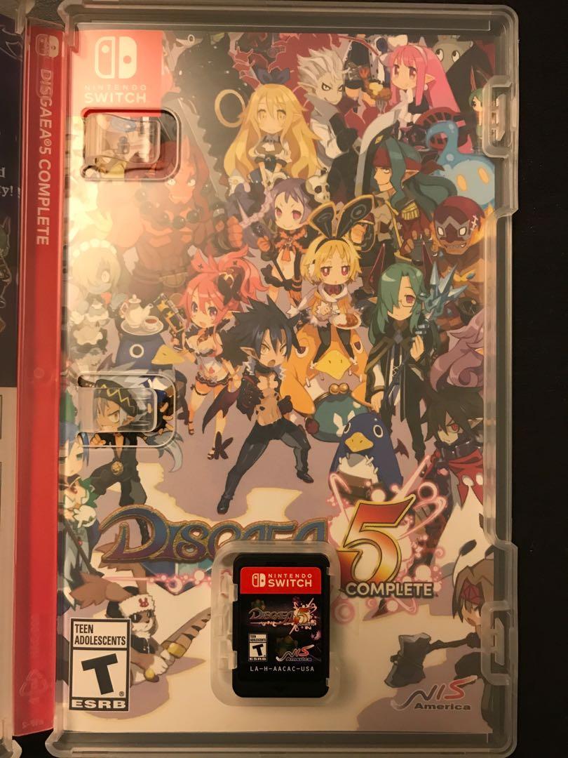 Disgaea 5 Complete (Switch Version), Video Gaming, Video Games ...