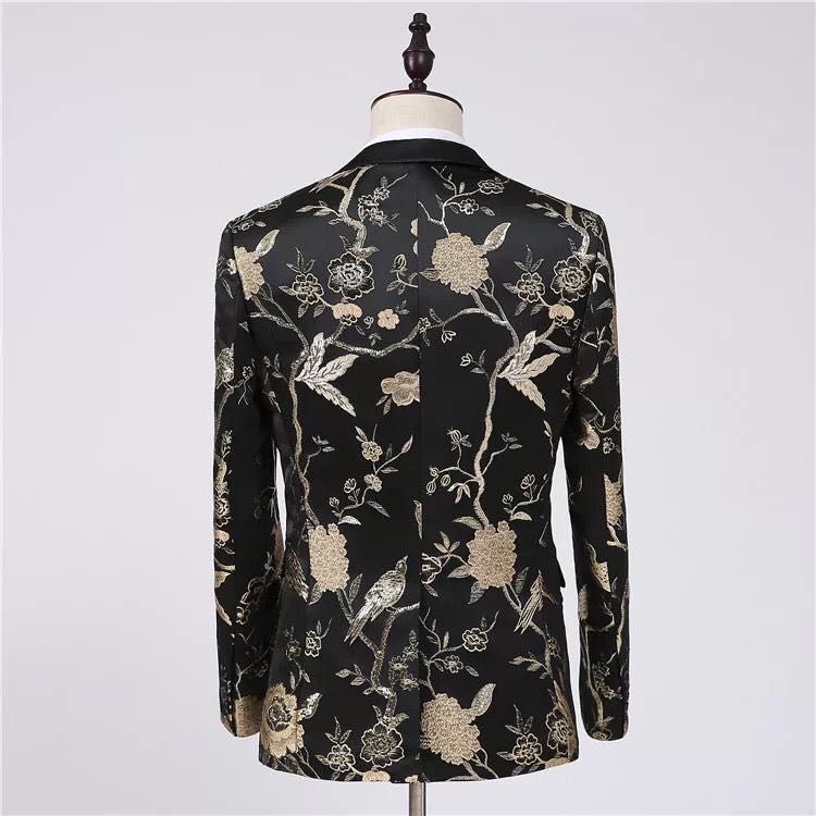 DND Jacket / Black and Gold / red carpet / suit , Men's Fashion, Coats ...