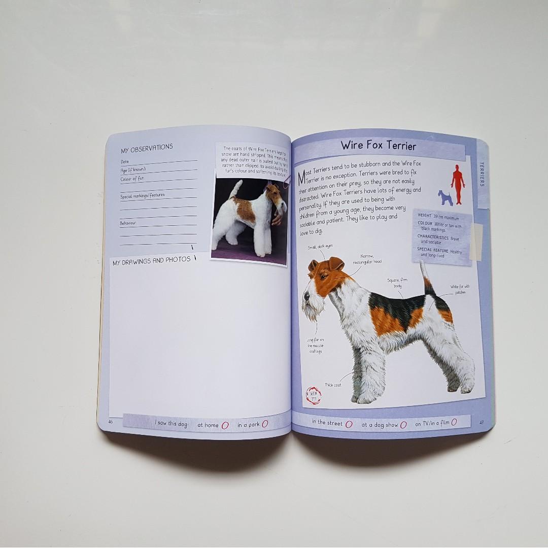 DOGS HANDBOOK: IDENTIFY AND RECORD YOUR SIGHTINGS, Hobbies & Toys ...