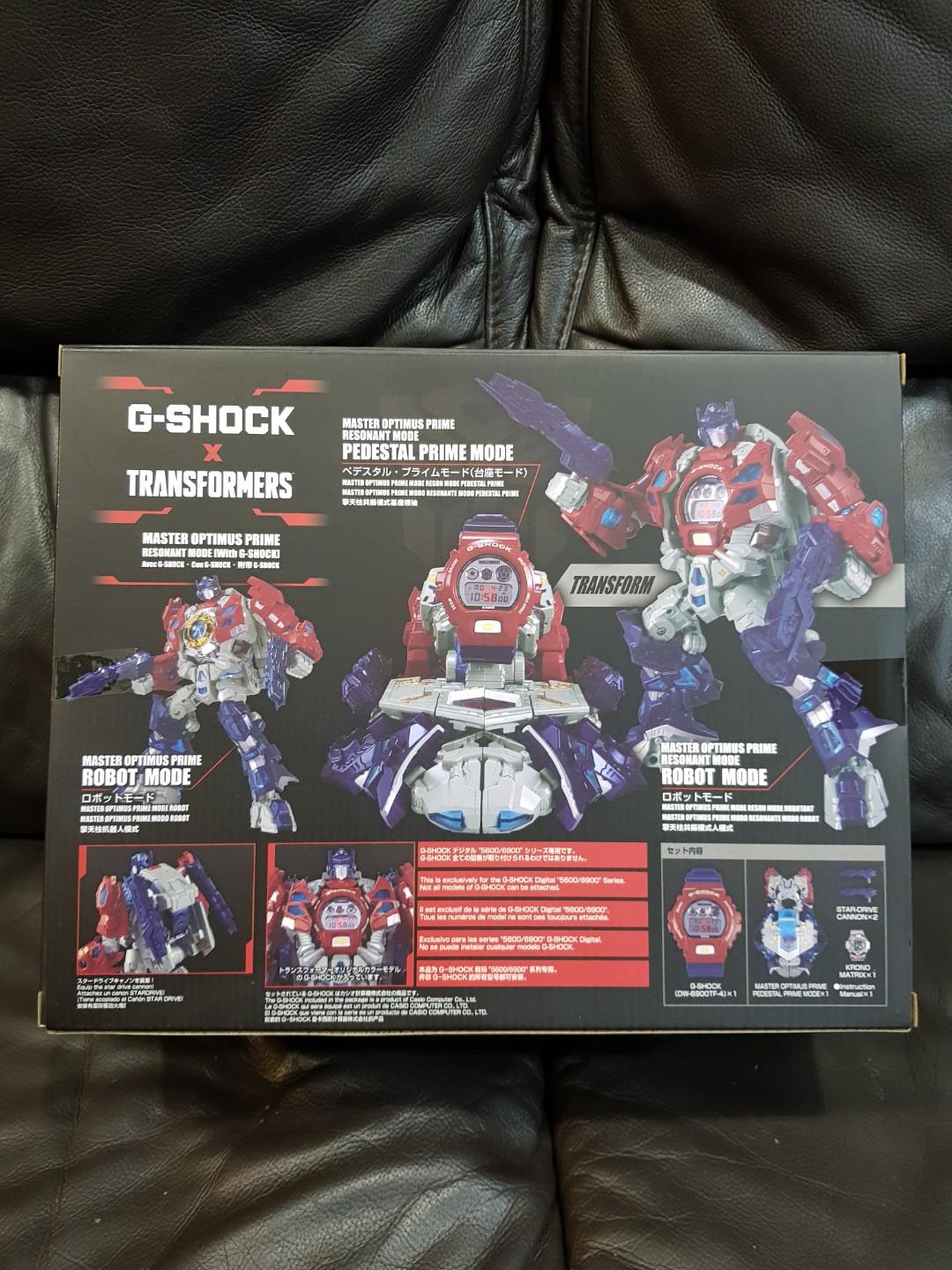 G-Shock x Transformers Optimus Prime, Hobbies & Toys, Toys & Games on ...