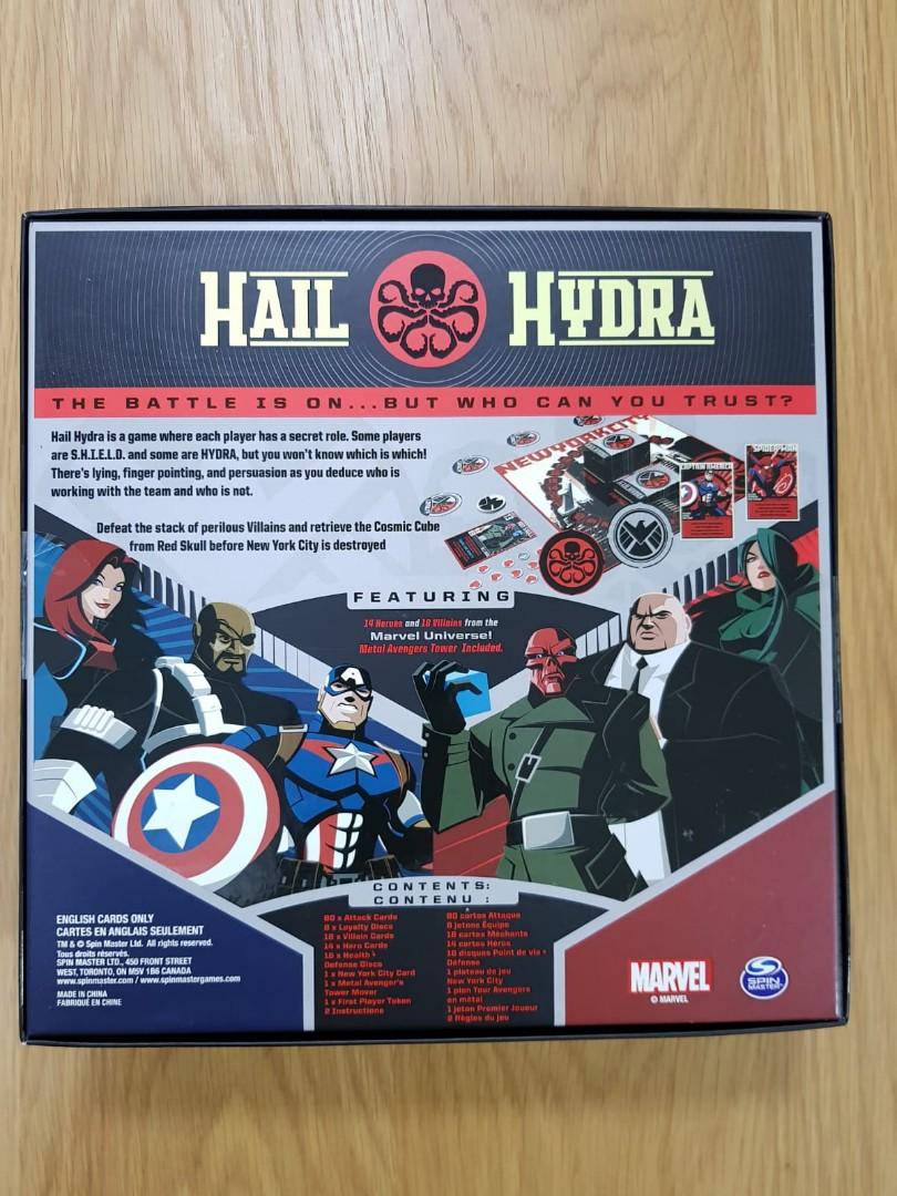 Hail Hydra board game, Hobbies & Toys, Toys & Games on Carousell