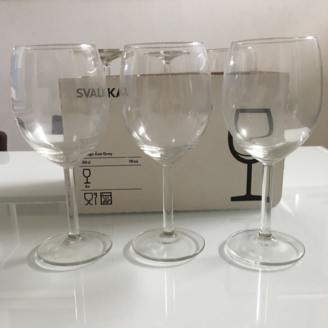 Ikea Wine Glasses Furniture And Home Living Kitchenware And Tableware Other Kitchenware