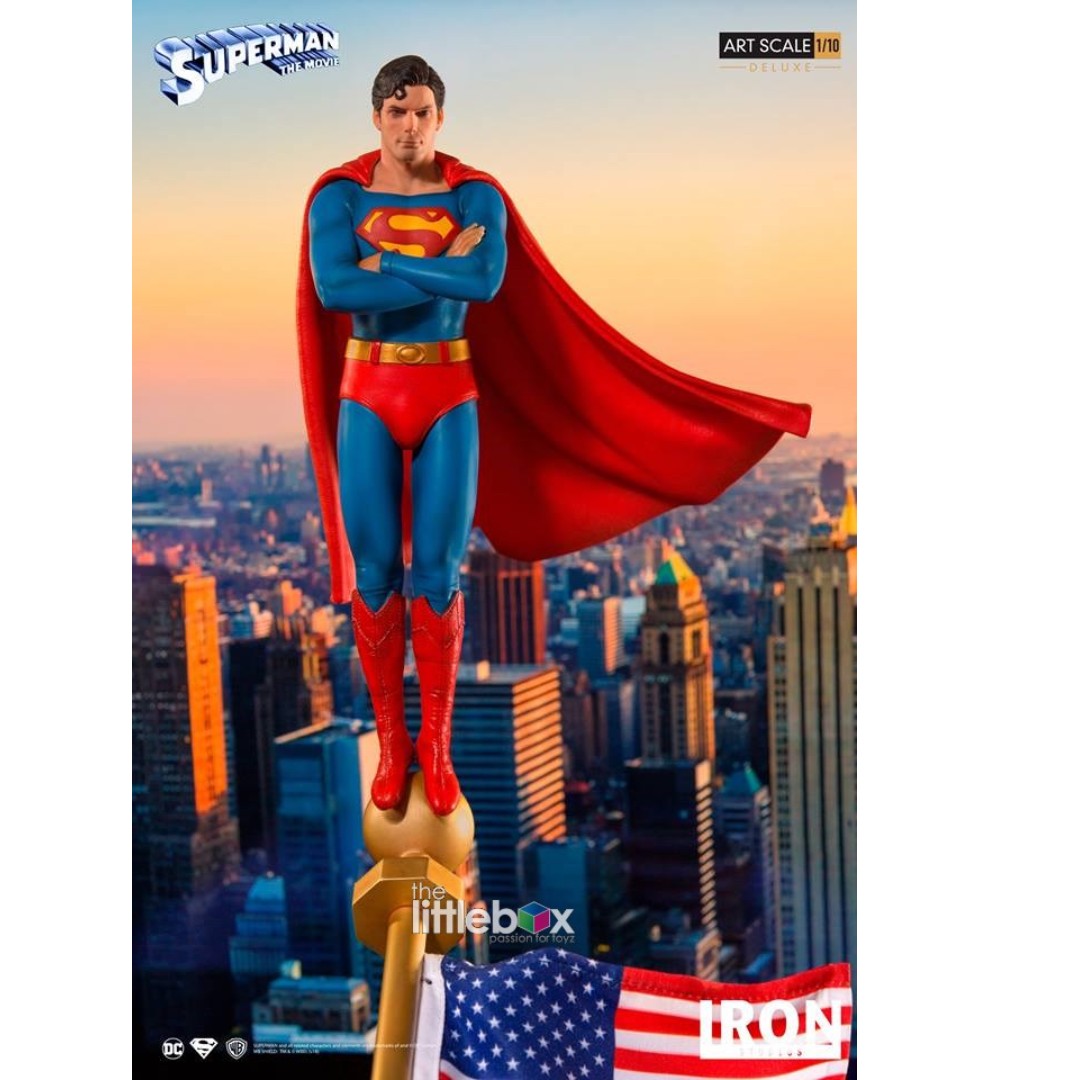 Iron Studio Superman: The Movie 1978 Deluxe Art Scale 1/10 - Superman ...