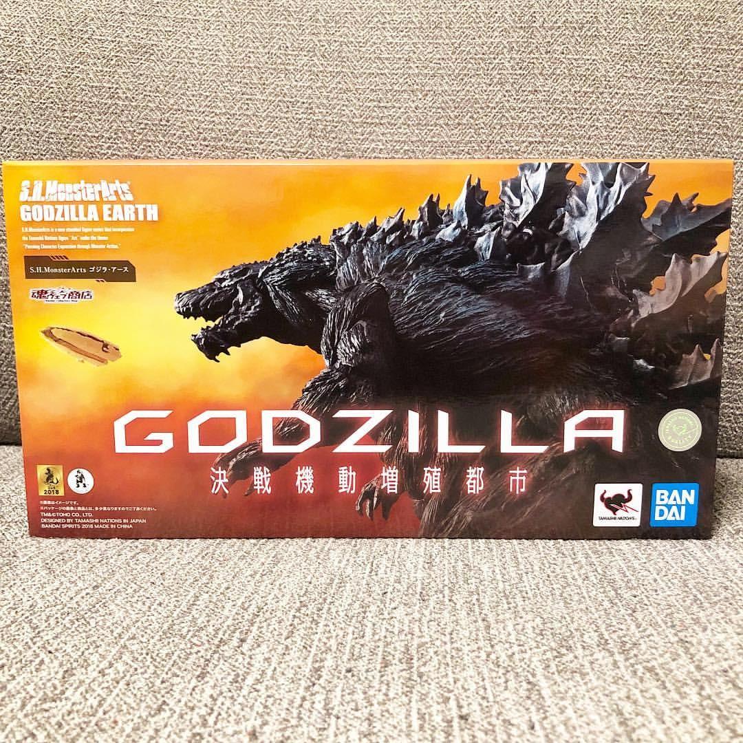 (LAST PIECE) s.h.monsterarts shf Godzilla earth action figure ...