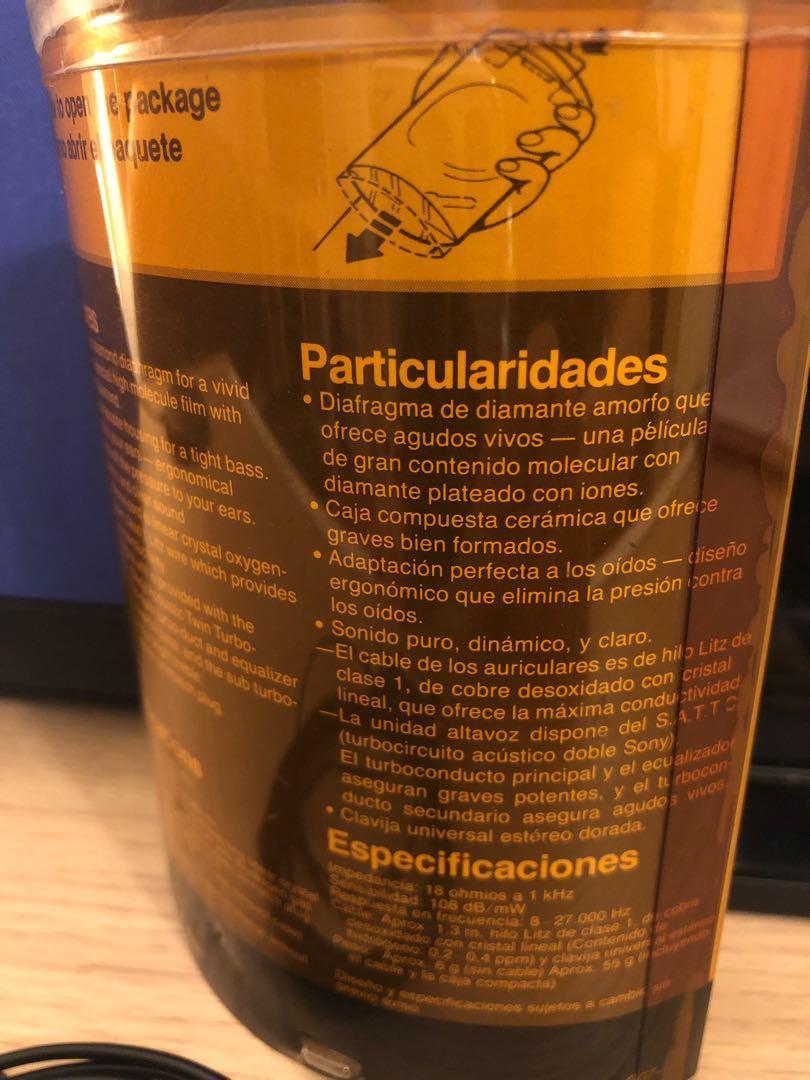 Legendary Sony MDR-E484 超極罕有包裝, 音響器材, 可攜式音響設備 - Carousell