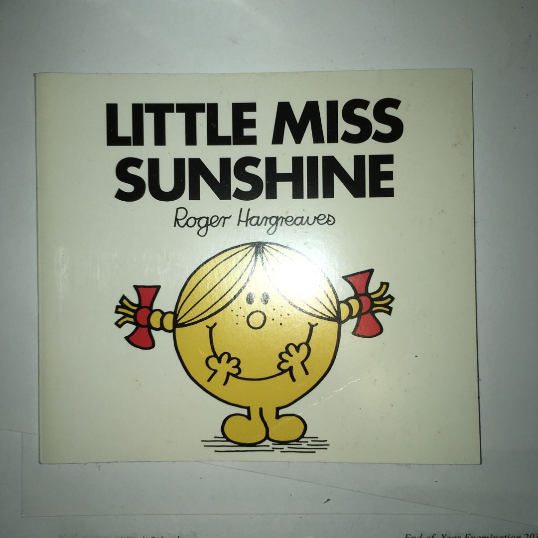 Little Miss Sunshine book, Hobbies & Toys, Books & Magazines, Fiction ...