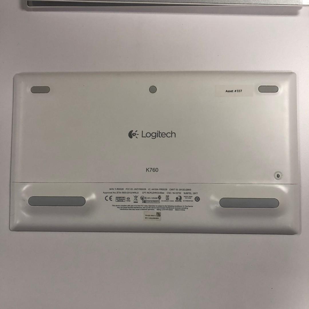 Logitech K760 Wireless Keyboard 無線鍵盤, 電腦＆科技, 電腦周邊及配件, 電腦鍵盤及相關產品 - Carousell