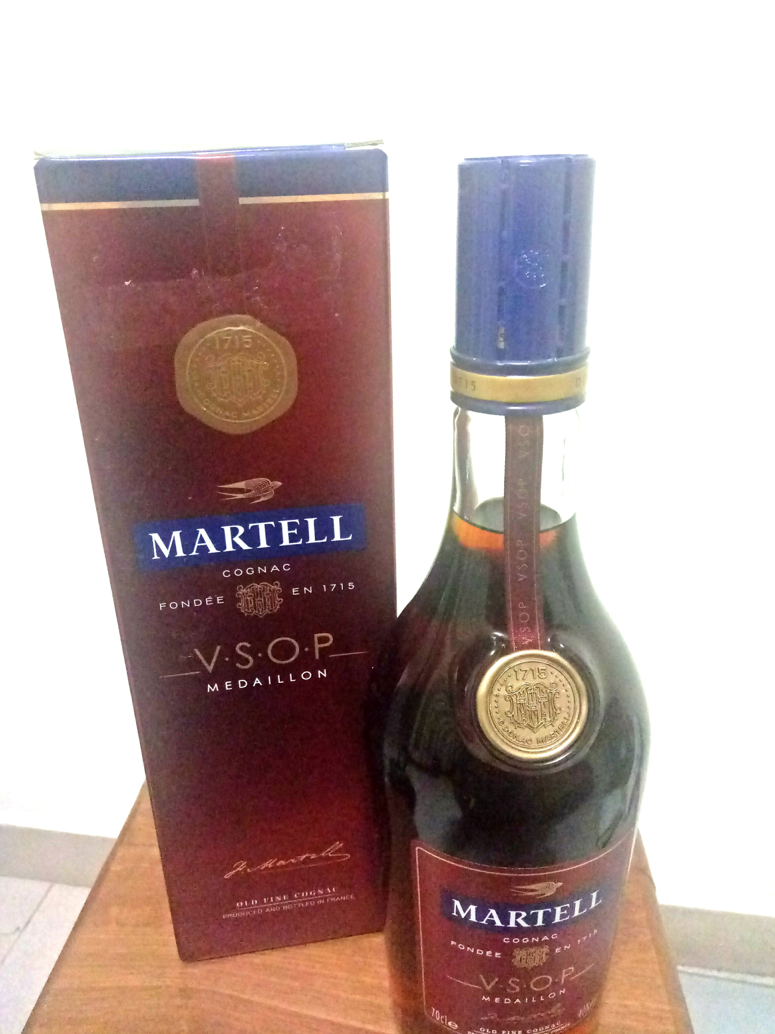 MARTELL VSOP 70ml, Food & Drinks, Alcoholic Beverages on Carousell