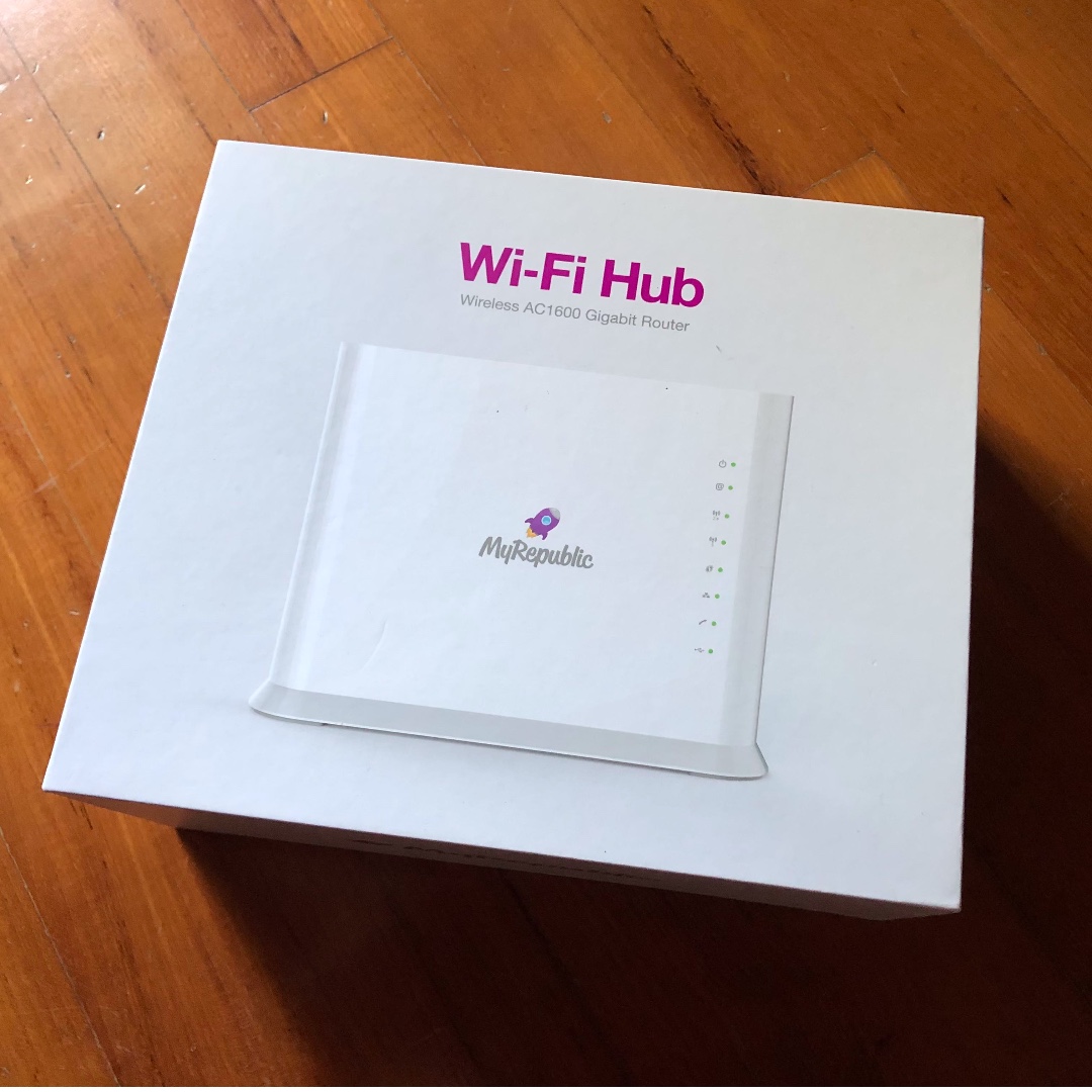 MyRepublic Wi-Fi Hub Wireless AC1600 Gigabit Router, Computers & Tech ...