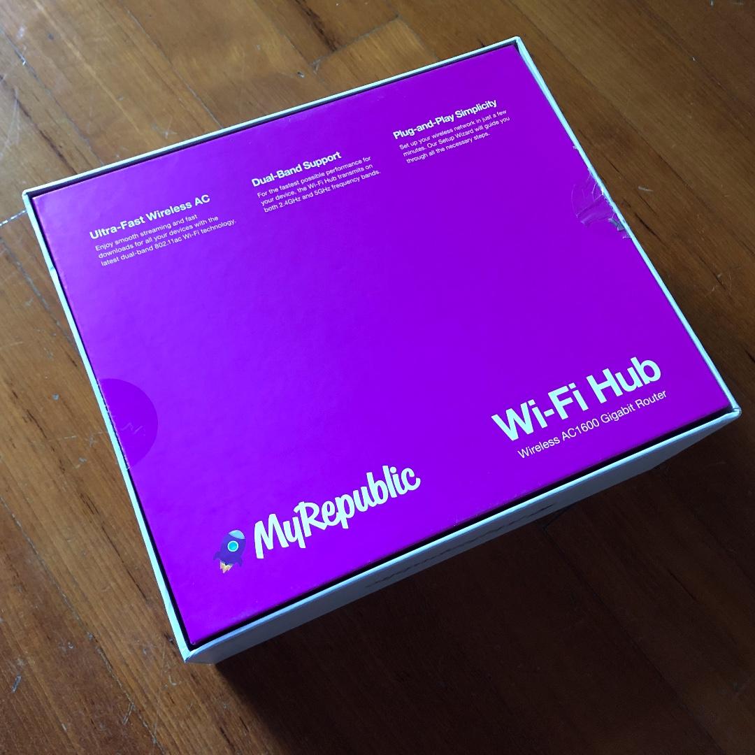 MyRepublic Wi-Fi Hub Wireless AC1600 Gigabit Router, Computers & Tech ...