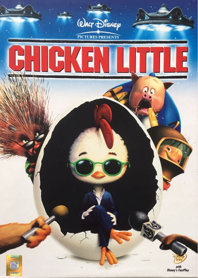 Original ‘Chicken Little’ DVD, Hobbies & Toys, Music & Media, CDs ...