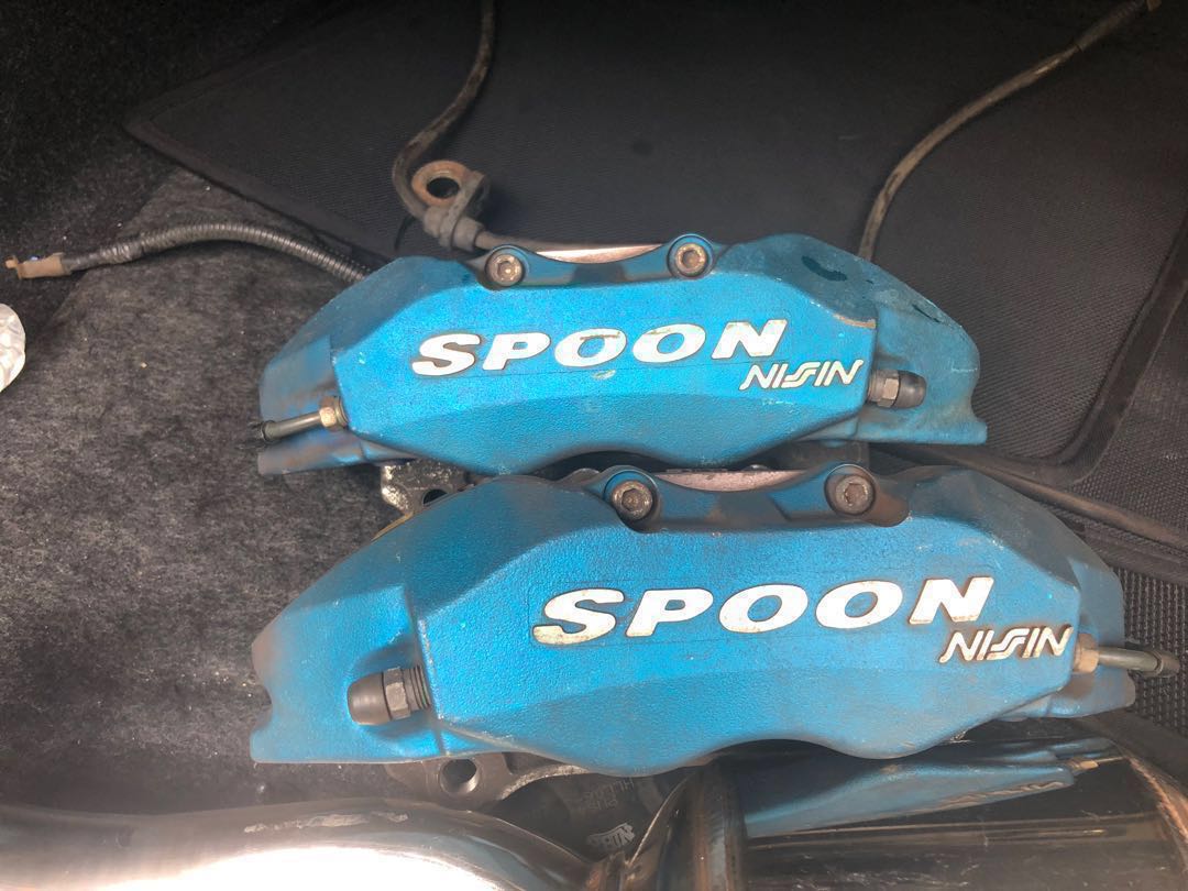 Original Spoon Brake Caliper..MADE IN JAPAN ..not thailand copy, Car ...