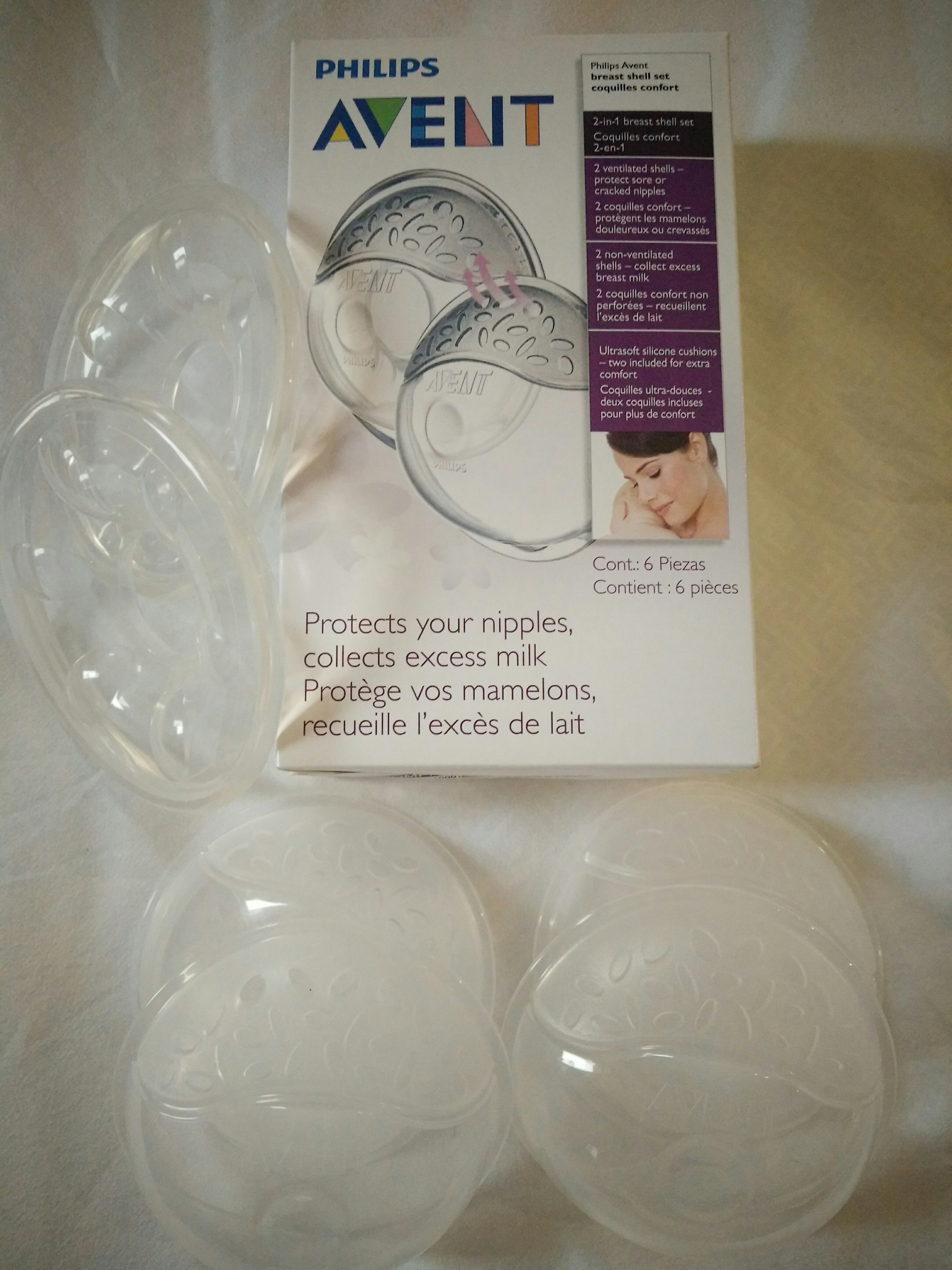 Philips Avent Breast Shell Set, Babies & Kids, Nursing & Feeding ...